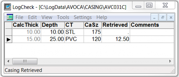 LogCheck - GeoCheck - Downhole Data Management Software & Consulting