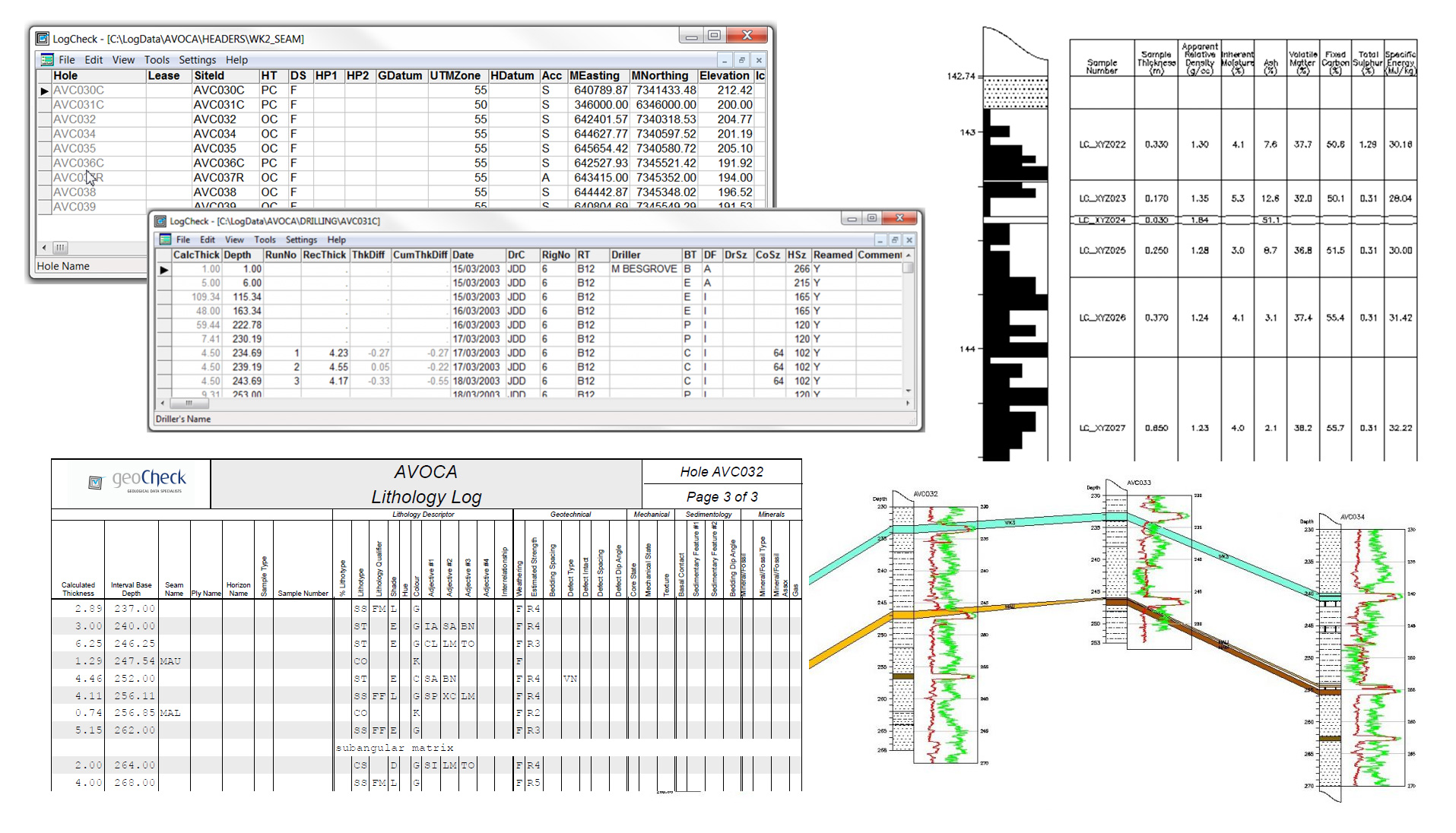 Software - GeoCheck - Downhole Data Management Software & Consulting